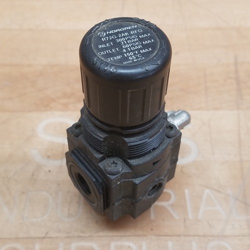 Norgren R72G-2AK-RFG Pneumatic Regulator, 300PSIG, 21BAR - USED | eBay