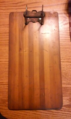 Antique Yawman & Erbe Mfg Co. Wooden Receipt Board | eBay