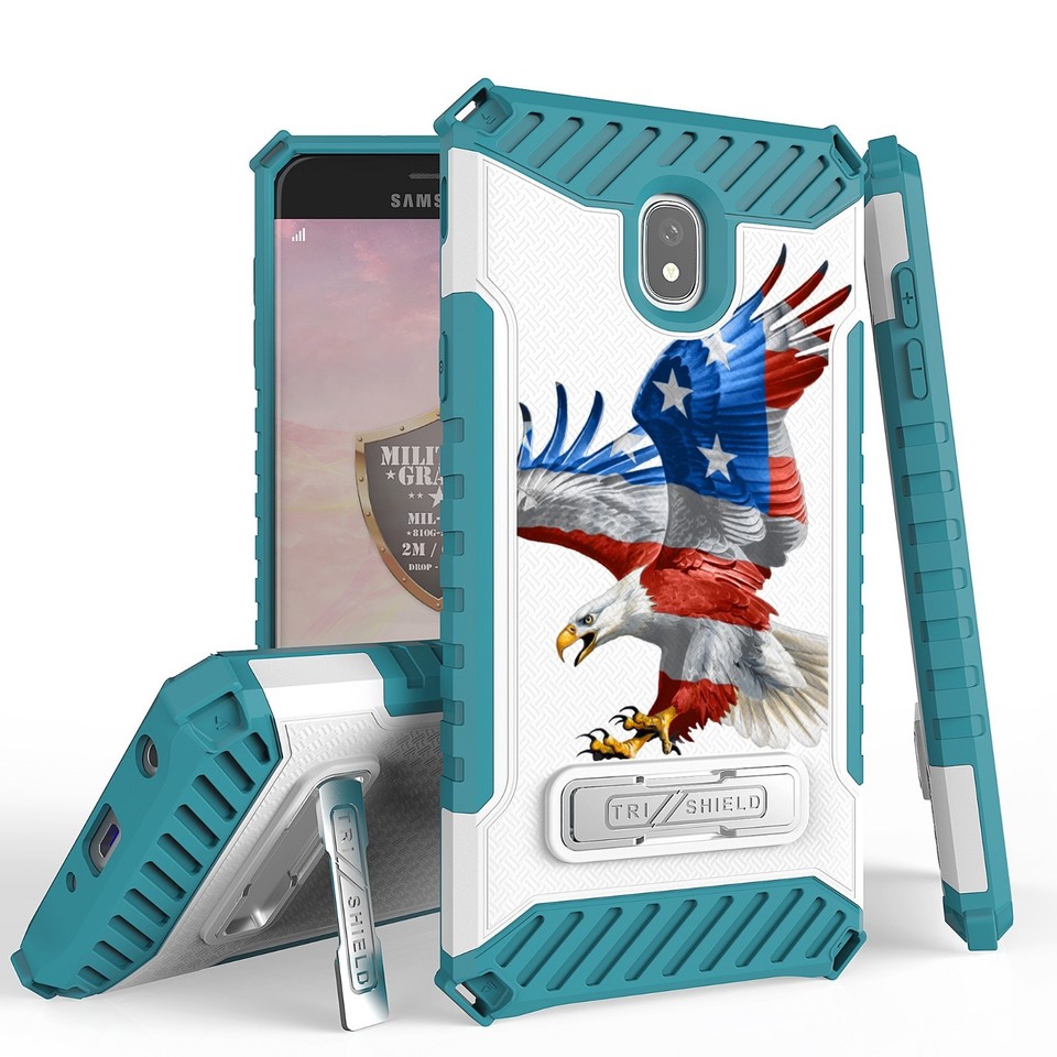 Military Grade Anti-Shock Case Hybrid Cover for Samsung Galaxy J7 2018 ...