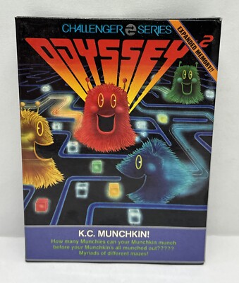 K.C. Munchkin Magnavox Odyssey 2 Complete in Box CIB w/ Manual KC ...