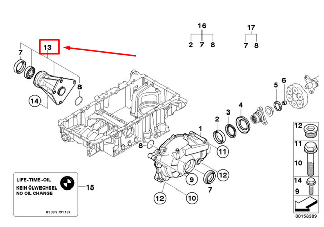 NEU BMW X5 E70 VORDERE ACHSENSTÜTZKLASSE 31507552541 7552541 ORIGINAL ...