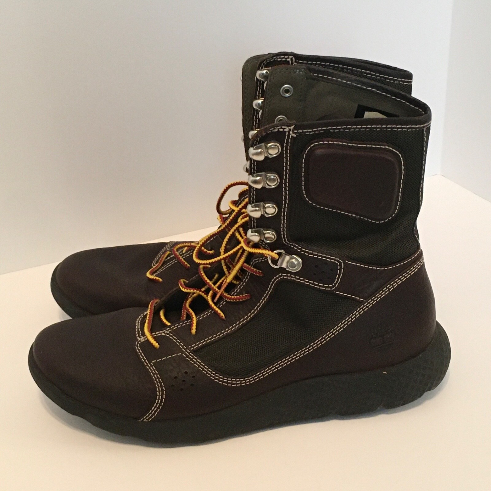 Timberland Aerocore Men's Brown Lace Up 6" Tall Ankle Leather Boots ...