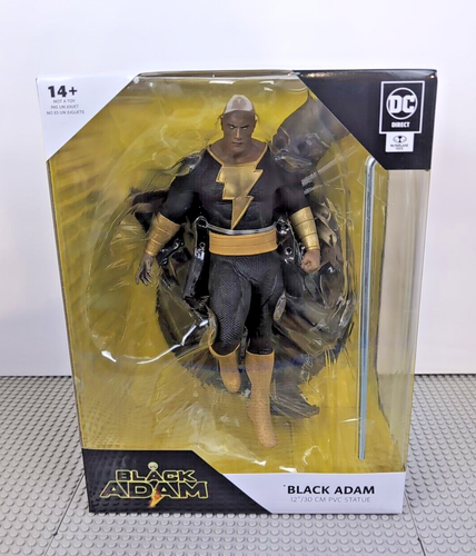 NEW DC Direct Black Adam 12” PVC Statue McFarlane Toys The Rock | eBay