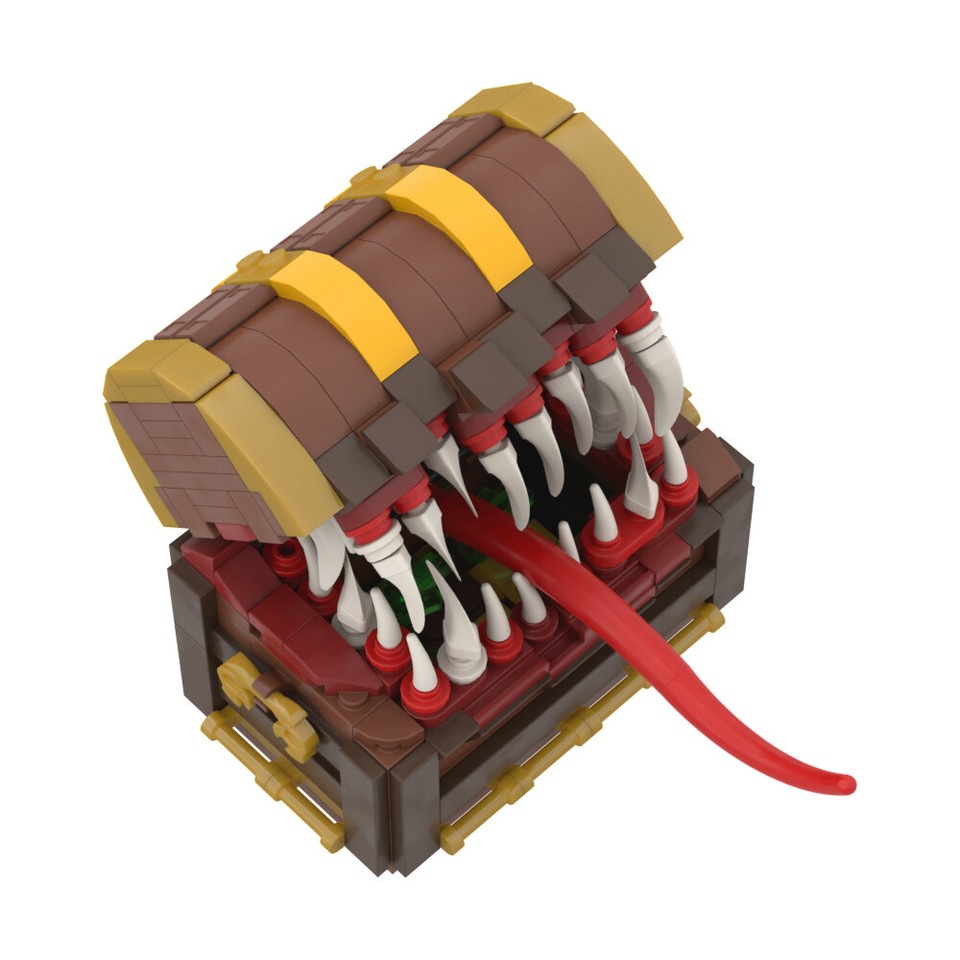 C7889 Mimic Chest Game Monster from Film 330 Pieces Building Toys Set ...