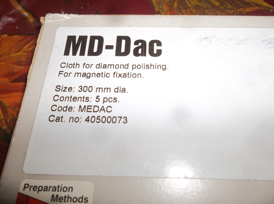 New Struers MD-Dac 300 mm 40500073 5pcs Fast Shipping | eBay