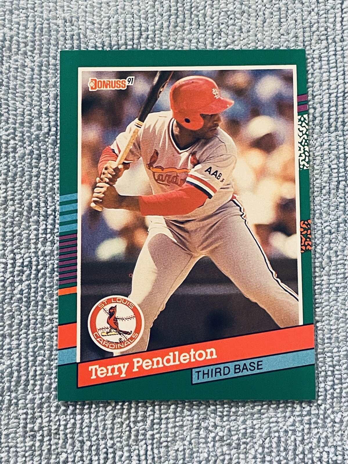 1991 Donruss - #446 Terry Pendleton for sale online | eBay