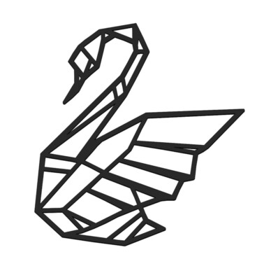 10 DXF cnc file g code gcode SWAN laser cut plasma polygonal geometric ...