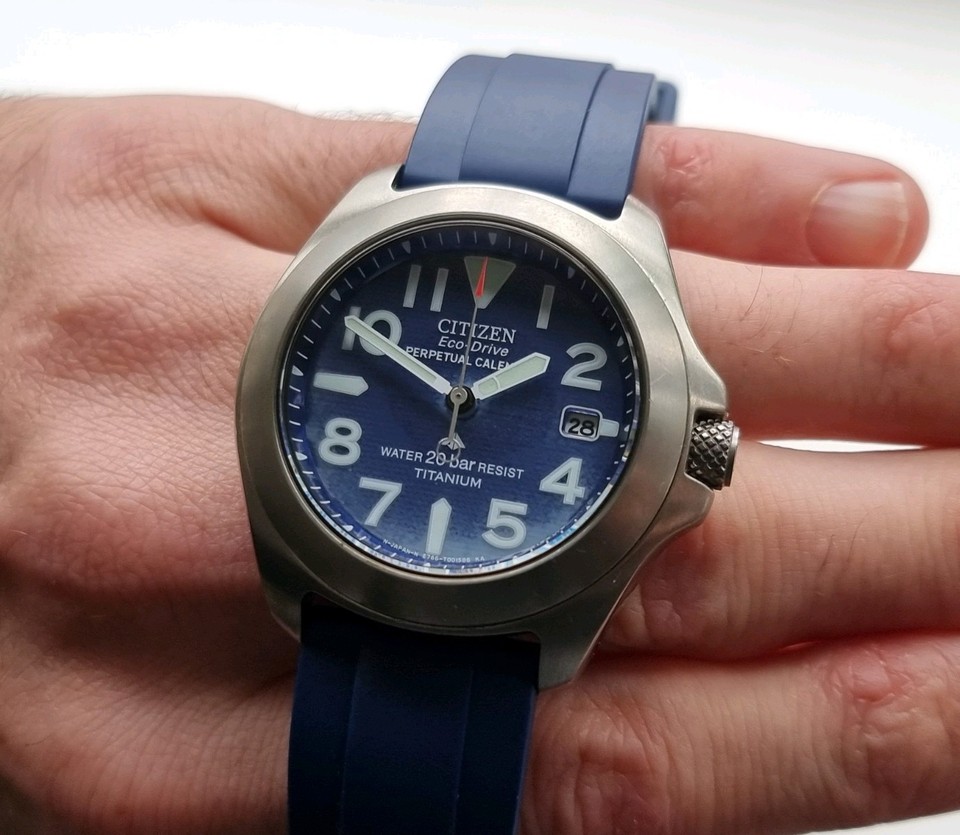 Citizen Promaster Tough Perpetual PMT56-2711 Titanium Monocoque Eco ...