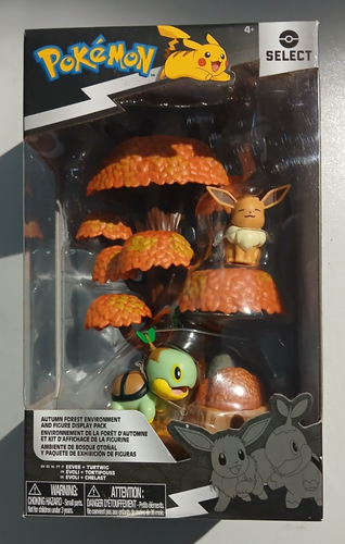 Pokemon Select Autumn Forest and Figure Pack Eevee & Turtwig | eBay ...