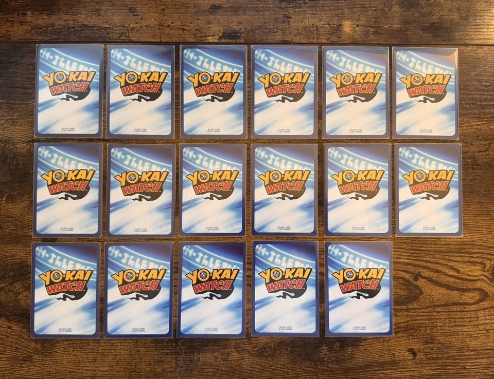 Yo-Kai Watch TCG - Jibanyan/Walkappa Starter Pack Cards - Lot of 17 ...