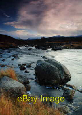 Photo 6x4 Black Water river towards southeast Inchbae Lodge c2008 | eBay UK