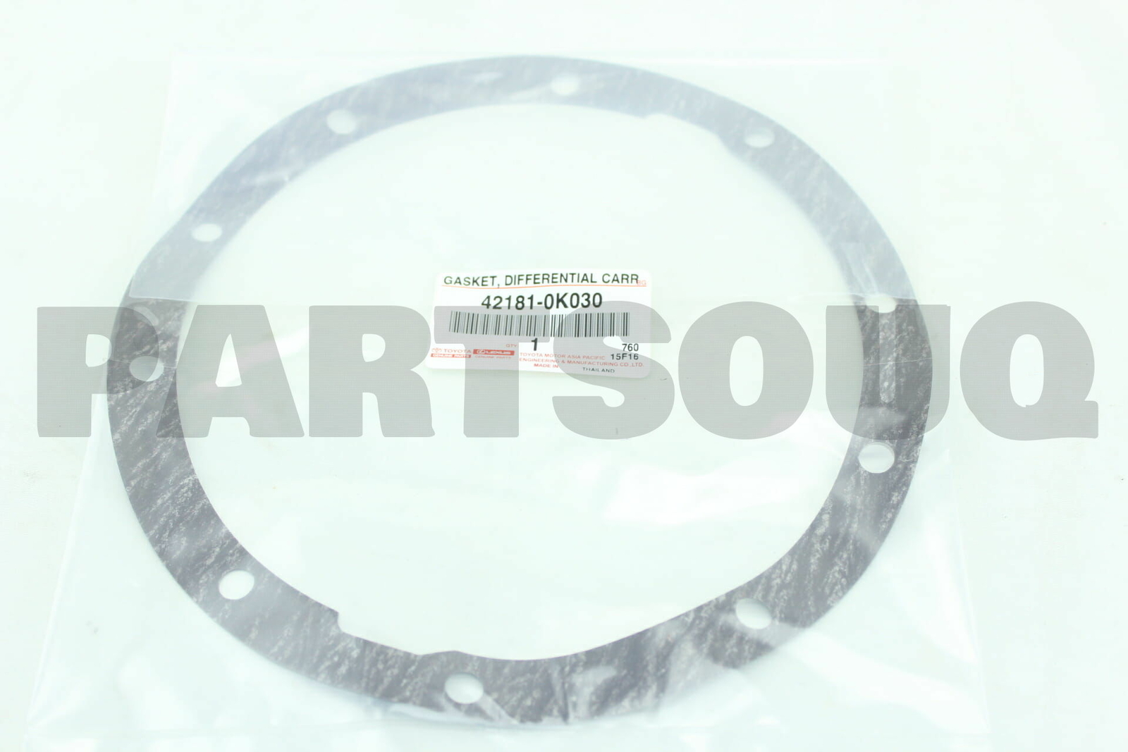 421810K030 Genuine Toyota GASKET, REAR DIFFERENTIAL CARRIER 42181-0K030 ...