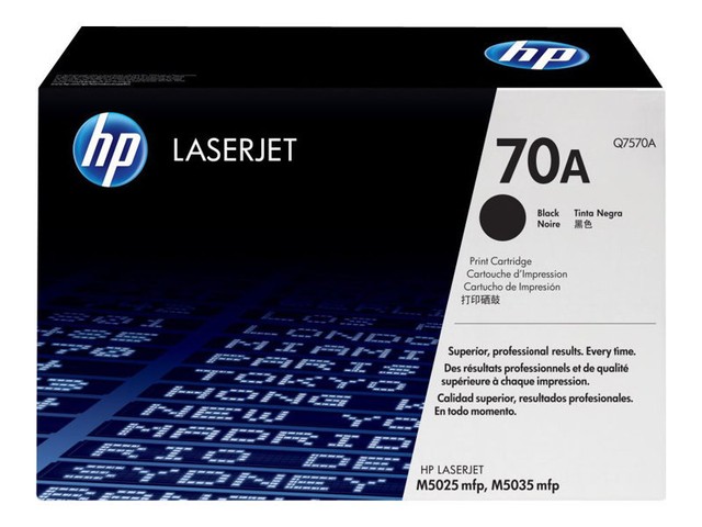 Genuine Q7570AC HP LaserJet 70a Black Toner Cartridge for sale online ...