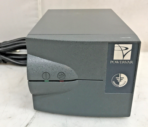 POWERVAR Ground Guard Power Conditioner Two Isolated Ground Receptacles ...