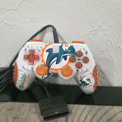Mad Catz Miami Dolphins PS2 Controller Licensed NFL Wired- TESTED | eBay