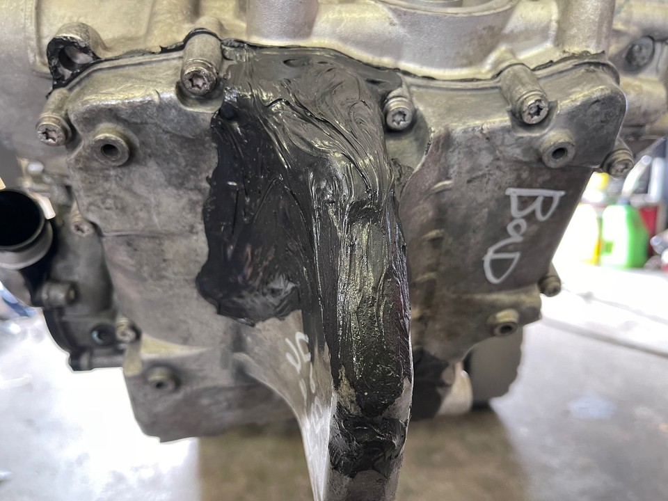 2014 Bmw S1000rr Engine Motor Crankcase Head Trans Block 09-14 S 1000rr ...