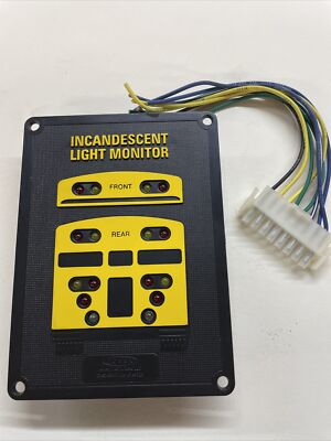 DORAN SCHOOL BUS INCANDESCENT LIGHT MONITOR MODEL 4 | eBay