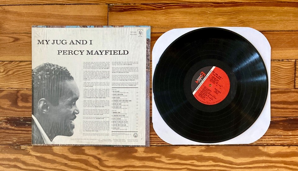 Percy Mayfield: My Jug And I LP Vinyl OG Tangerine Stereo Press VG+/NM ...