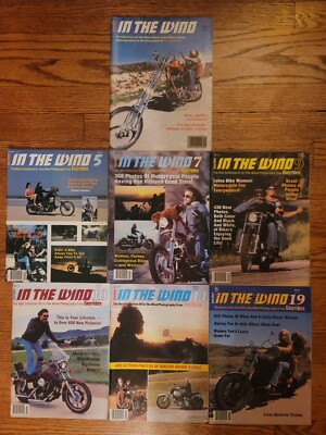 Vintage Easyriders In The Wind Magazine Lot First Issue #1 Plus 5 7 9 ...