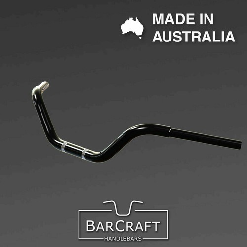 WESTERN BARS | 1-1/4" BLACK | Harley Breakout Fat Boy Softail ...