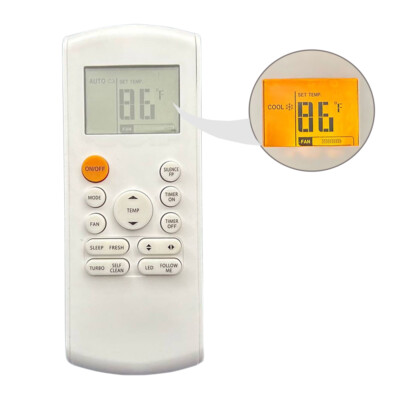 USA New Remote Control Fit For MRCOOL RG57A6/BGEFU1 Room Air ...
