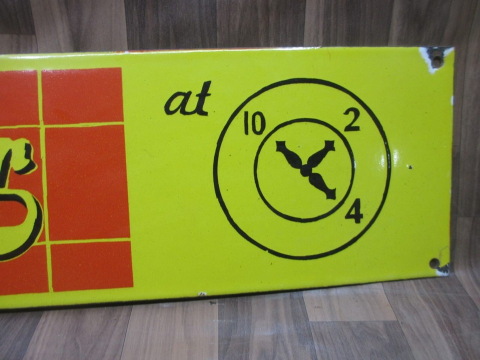 Porcelain Dr. Pepper Enamel Metal Sign Plate Size 40" x 8" Inches | eBay