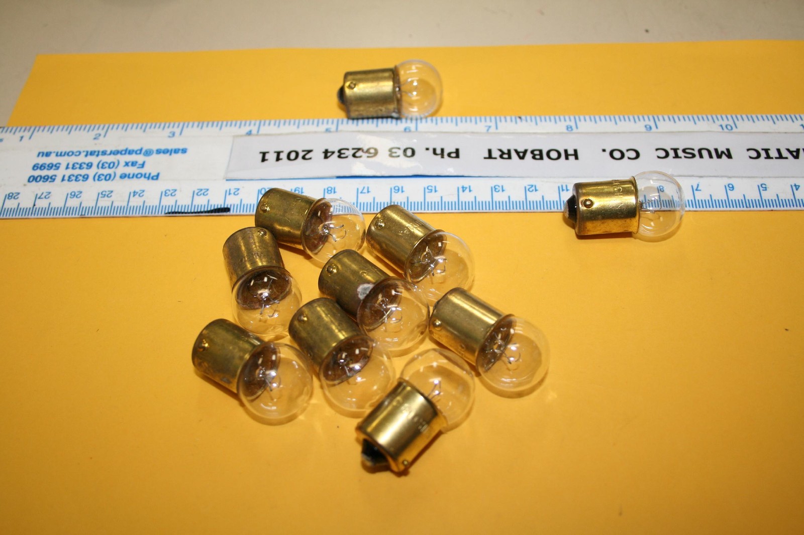 GLOBE LAMP BULB juke jukebox #81 x 10 of Seeburg AVIATION MARINE 6.5 ...