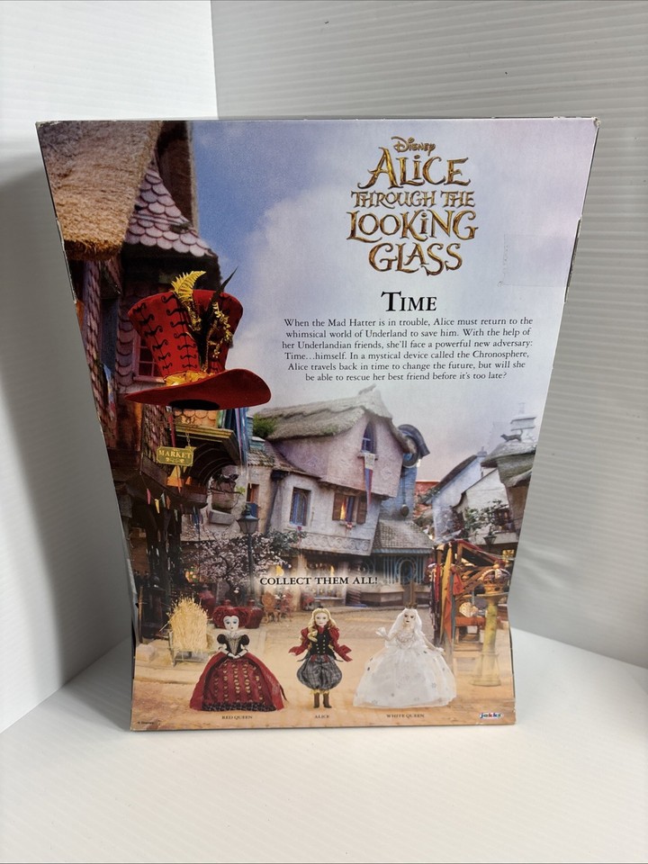 **NEW Disney Alice Through The Looking Glass TIME Figure Doll Toy FREE ...