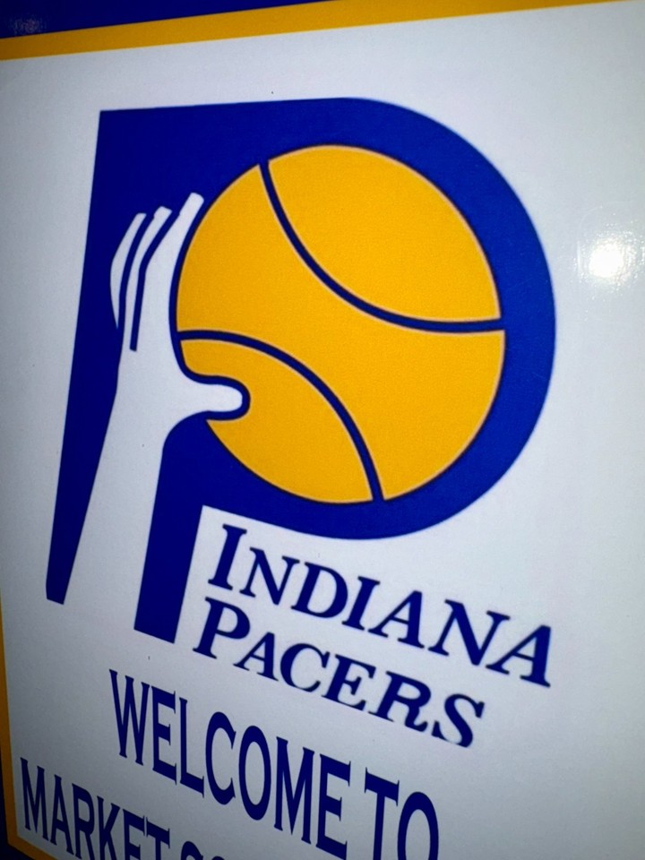 Indiana Pacers Basketball Throwback Stadium Bar Man Cave Advertising ...