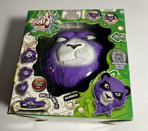 Splats Head Splat Bamboo Zoo Series Best Toy Forever 4 ever NEW Purple ...