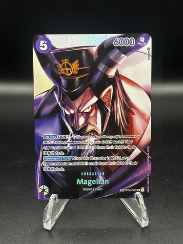 One Piece TCG Kingdoms Of Intrigue - Magellan (OP02-085) SP - NM/M | eBay