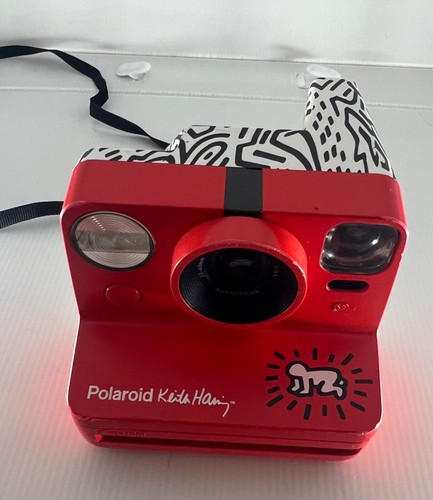 Keith Haring Polaroid Now I-Type Instant Camera w/ Case and Accessories ...