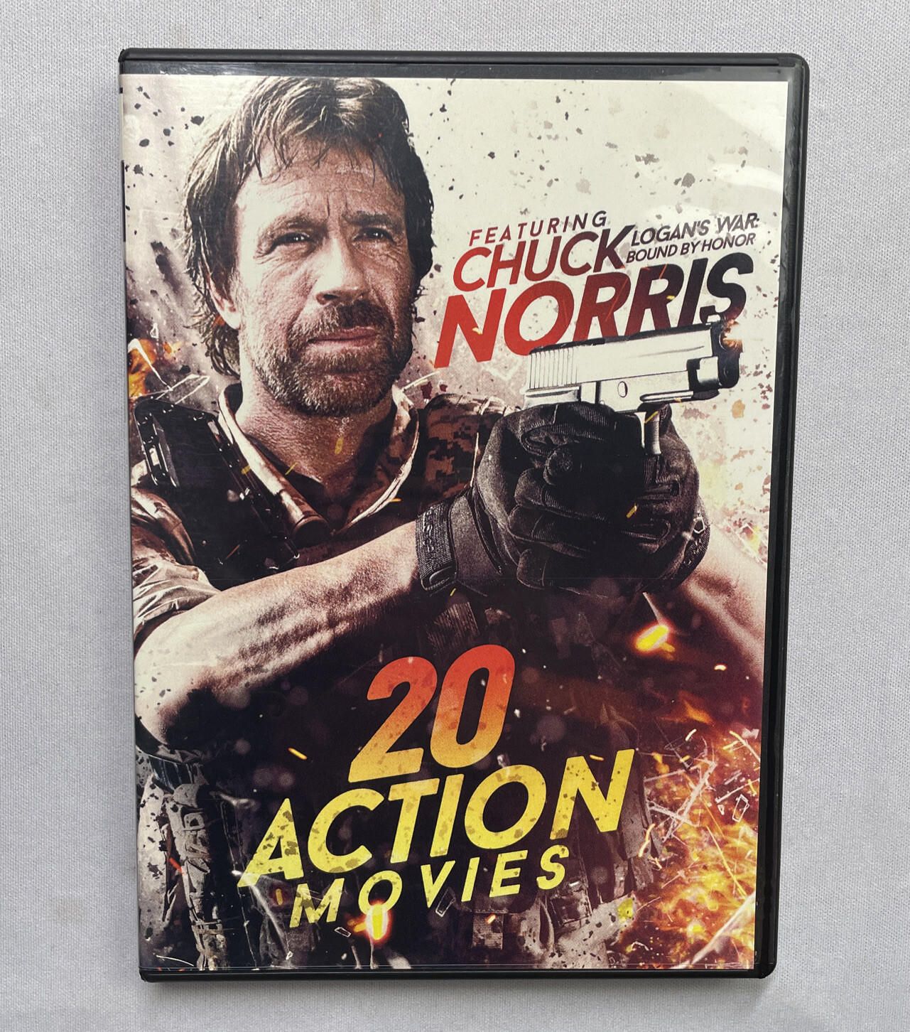 20 Action Movies: Featuring Chuck Norris (DVD, 2016, 4-Disc Set ...