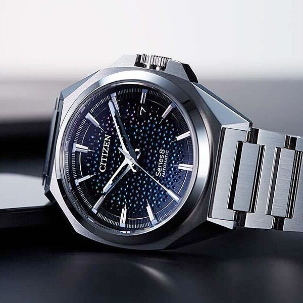 Citizen Series8 830 Mechanical NA1010-84X Analog Men Watch Silver 10ATM ...