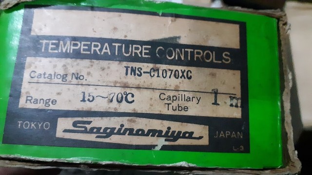 Saginomiya TNS-C1070XC Temperature Controls 0530761 for sale online | eBay
