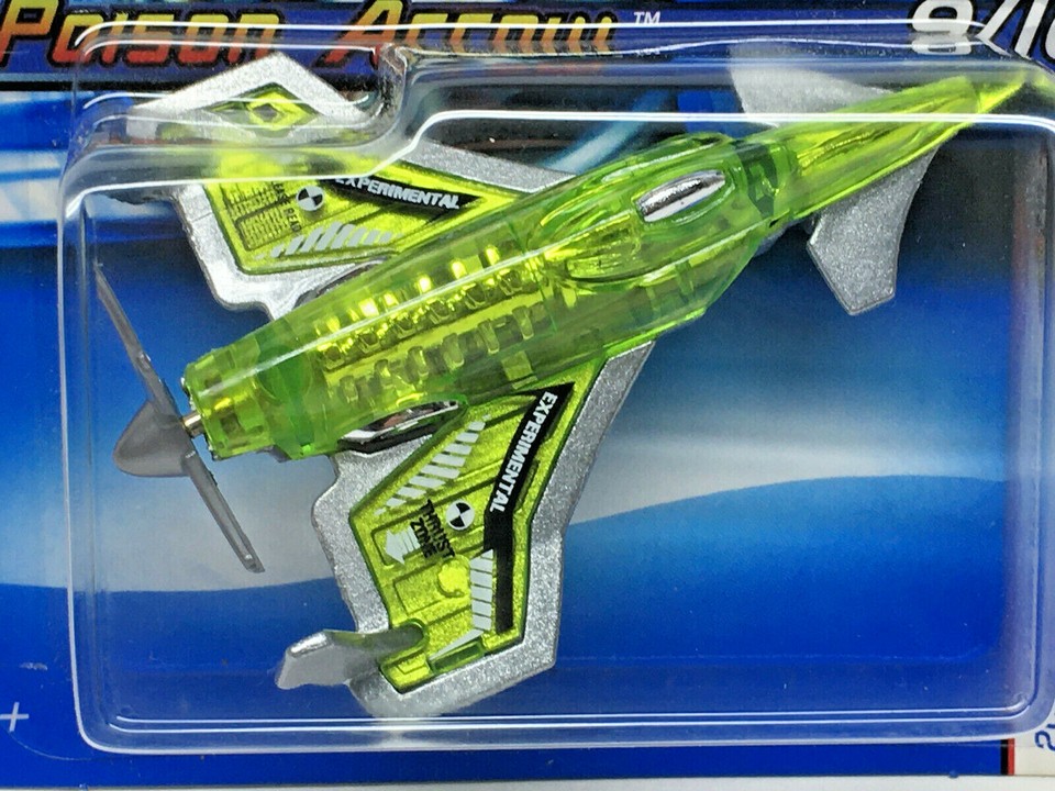 Hot Wheels 2005 First Editions POISON ARROW JET (Green) #058 | eBay