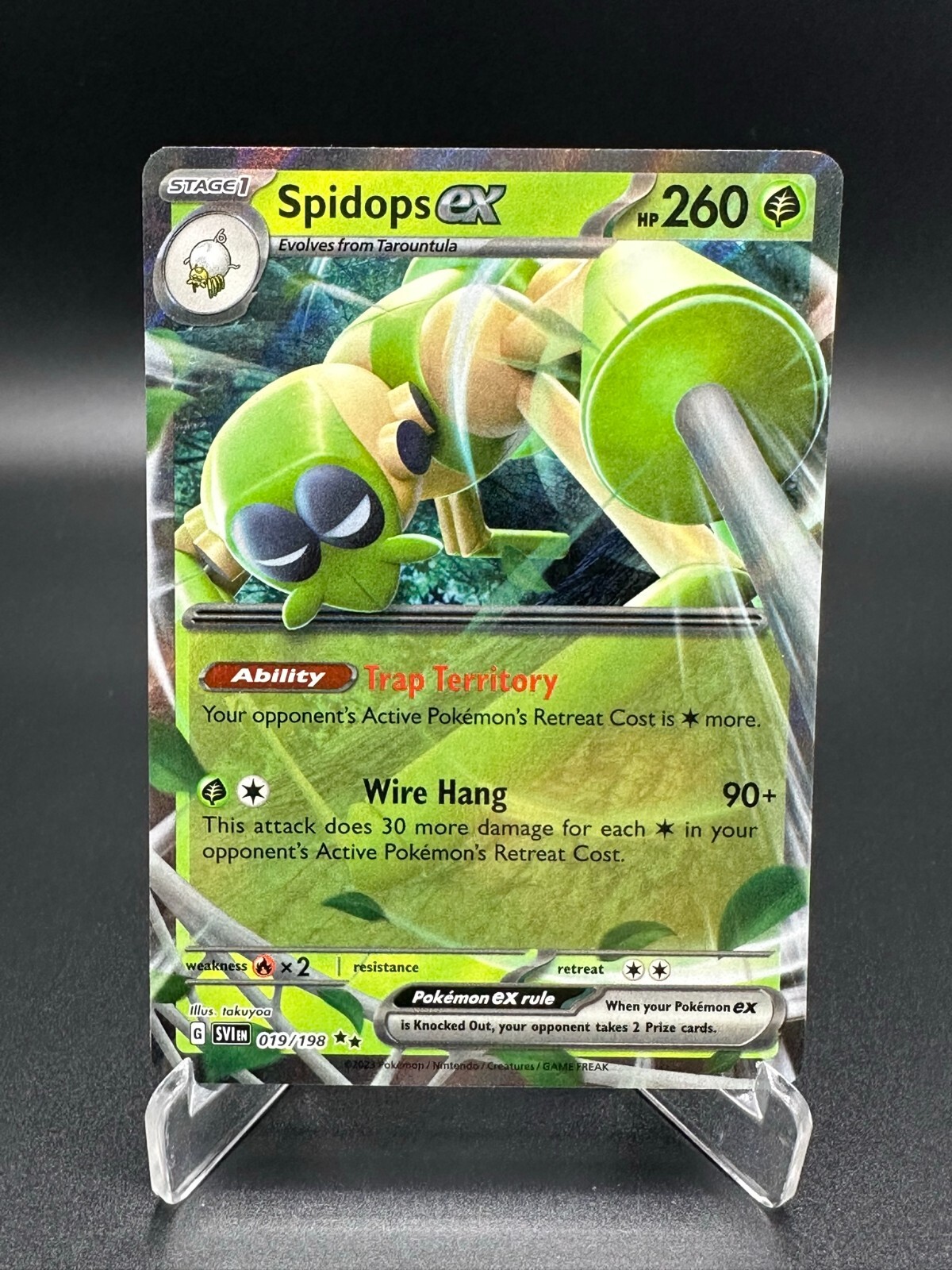 Spidops ex 019 - Scarlet & Violet - Base - Pokémon TCG | eBay