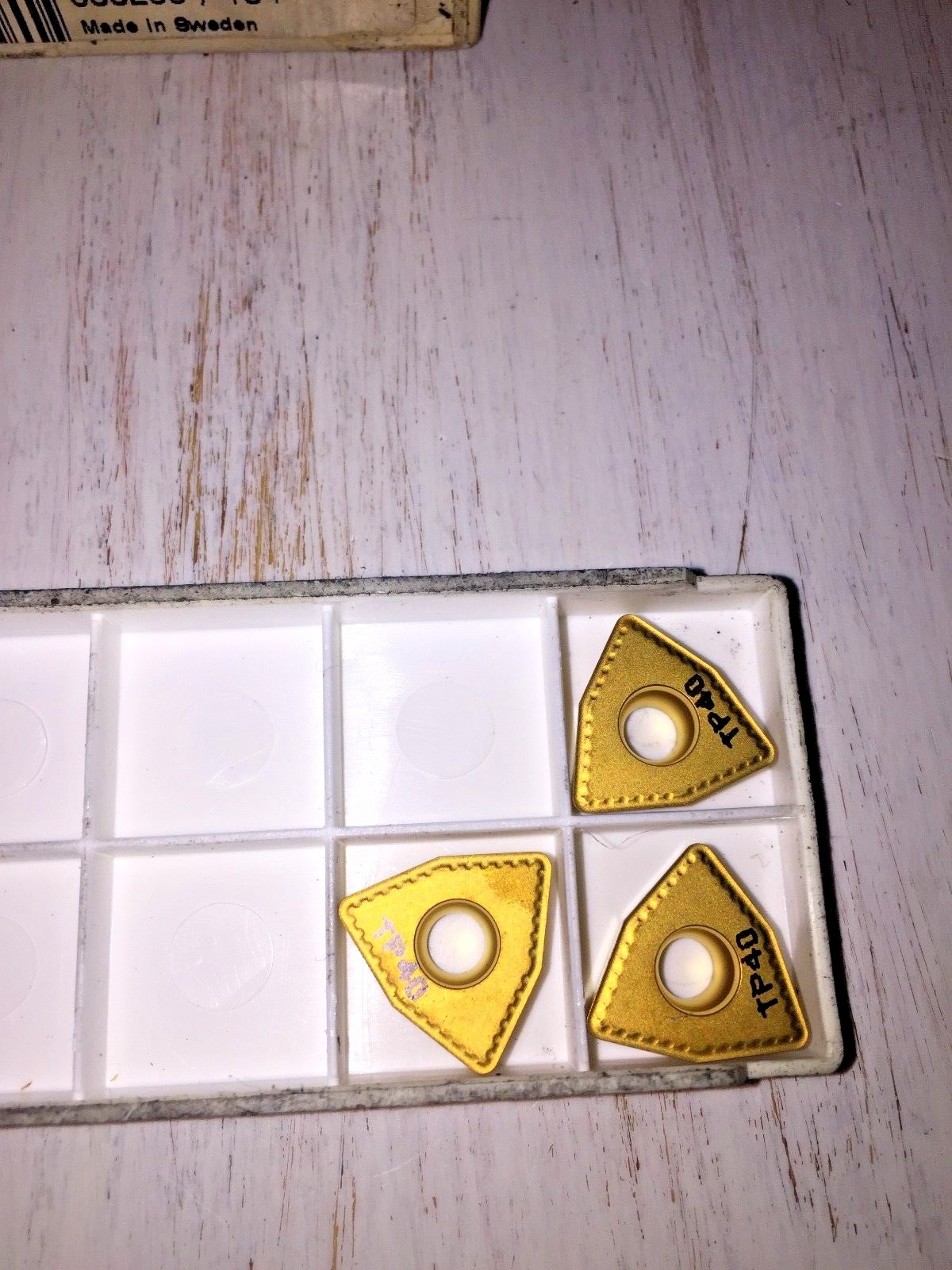 SECO CARBIDE INSERTS QUANTITY 3 WCMX080412-85 TP40 | eBay