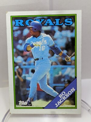 1988 Topps - #750 Bo Jackson | eBay
