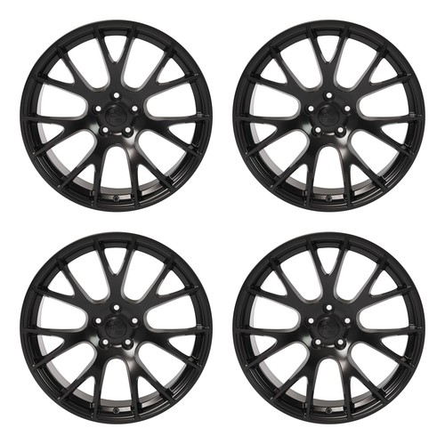22in Replica Wheels DG69 Fits Dodge RAM Hellcat Rim 22x10 Black | eBay