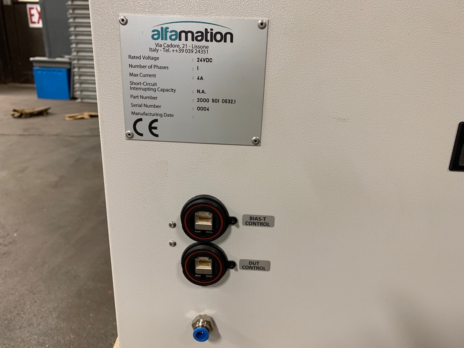 Alfamation 2000 501 0532.1 Test Chamber 24VDC | eBay