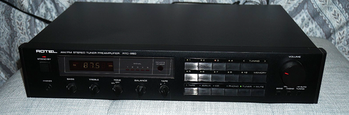 ROTEL RTC-850 AM/FM Stereo Tuner Preamplifier | eBay