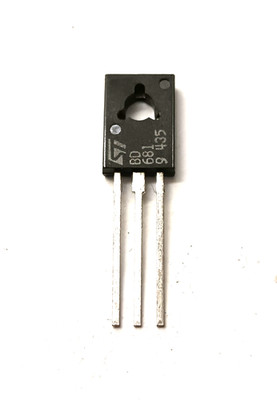 2X BD681 STMICROELETTRONICS TRANSISTOR DARLINGTON NPN 100V 4A N.2 PZ ...
