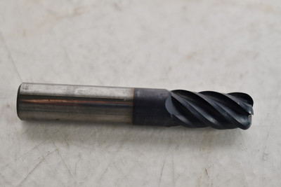 1/2'' Carbide End Mill Cutter 0.500 5FL 1/2'' SHK 3'' OAL 1'' LOC | eBay