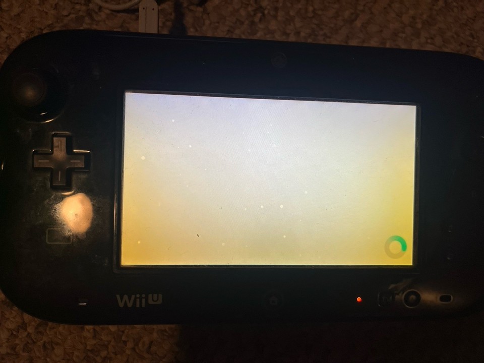 Nintendo Wii U Console Black 32 GB: Game Pad, Power Supplies, HDMI ...