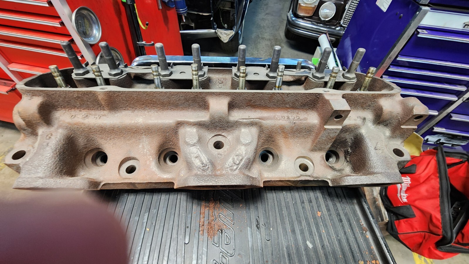 Pontiac 1970 Firebird & GTO 400 CI Cylinder Heads. OEM condition, Not ...