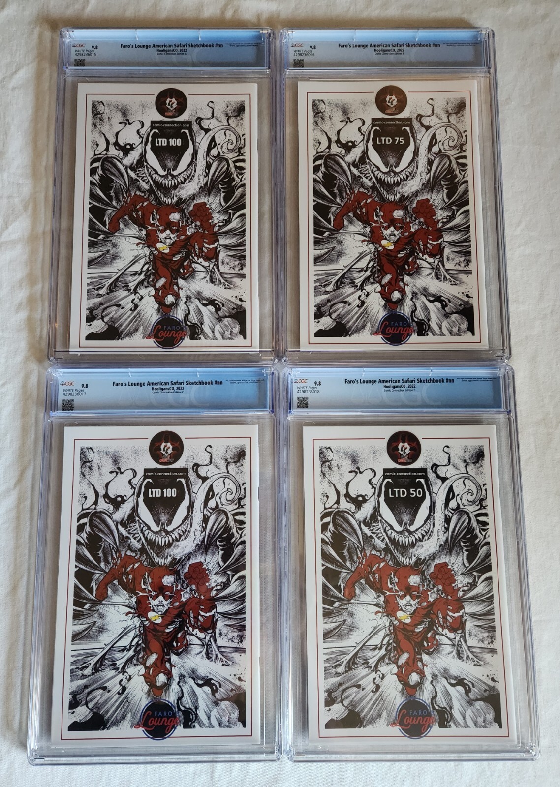 CGC 9.8 Faro's Lounge Shikarii Rogue Cosplay American Safari 4 Comic ...