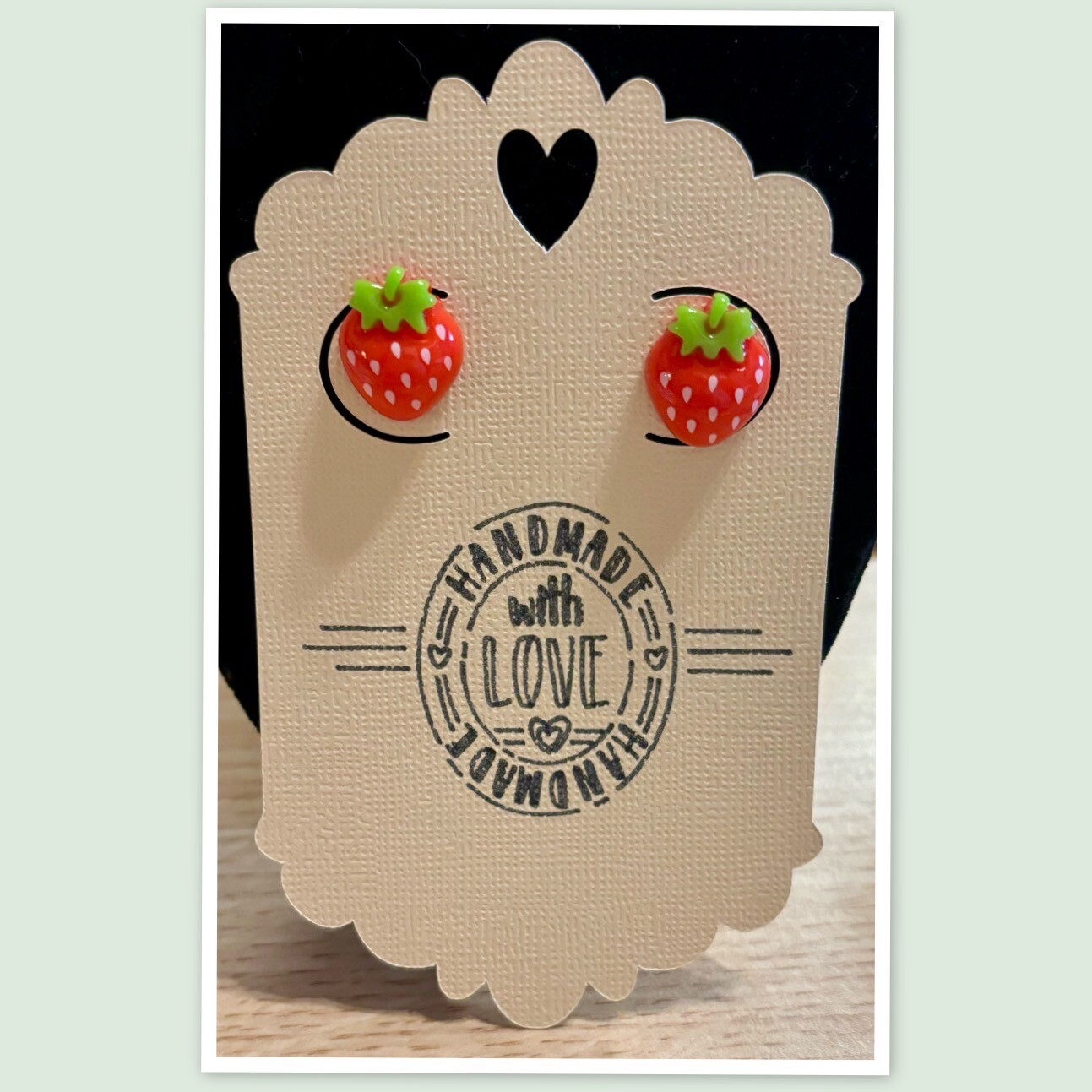 Strawberry Stud Earrings, Stud Earrings, Adult Stud Earrings, Children ...