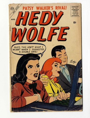 Hedy Wolfe #1 Aug 1957 One Shot Al Hartley Cover | eBay