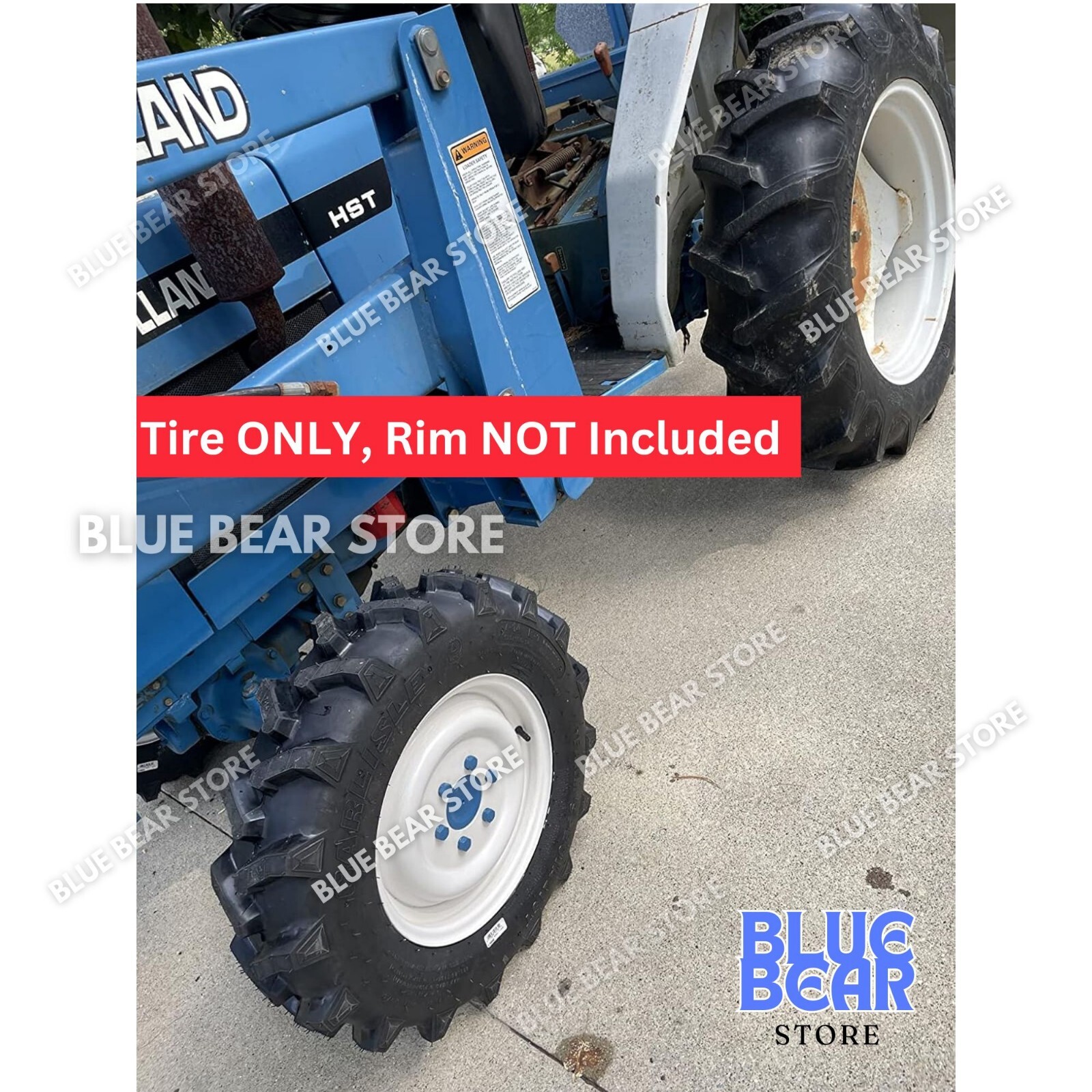 7.00-14 Front Tire Tubeless R1 6Ply for JD Kubota New Holland Tractor ...